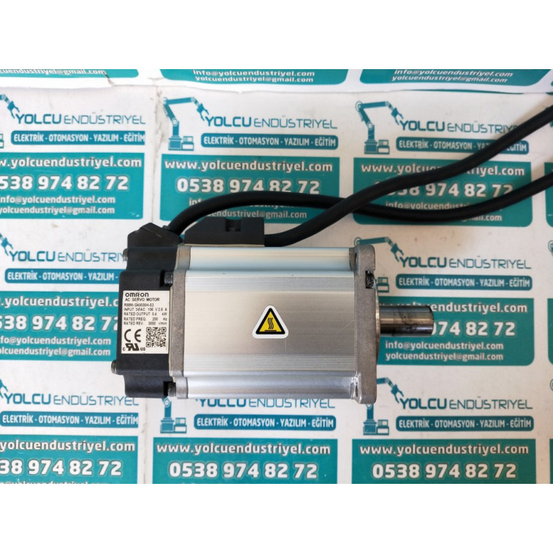 R88M-G40030H-S2 Omron G Serisi 400W Servo Motor fiyatı,